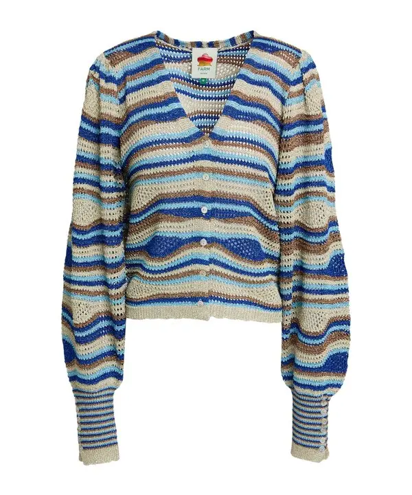 Farm Rio Striped Knit Top