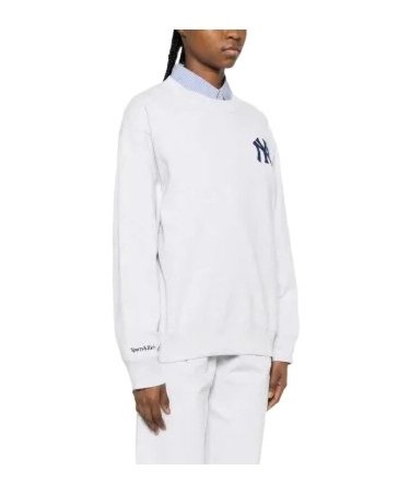 SPORTY  RICH Sporty & Rich Heritage Yankees Serif Sweatshirt