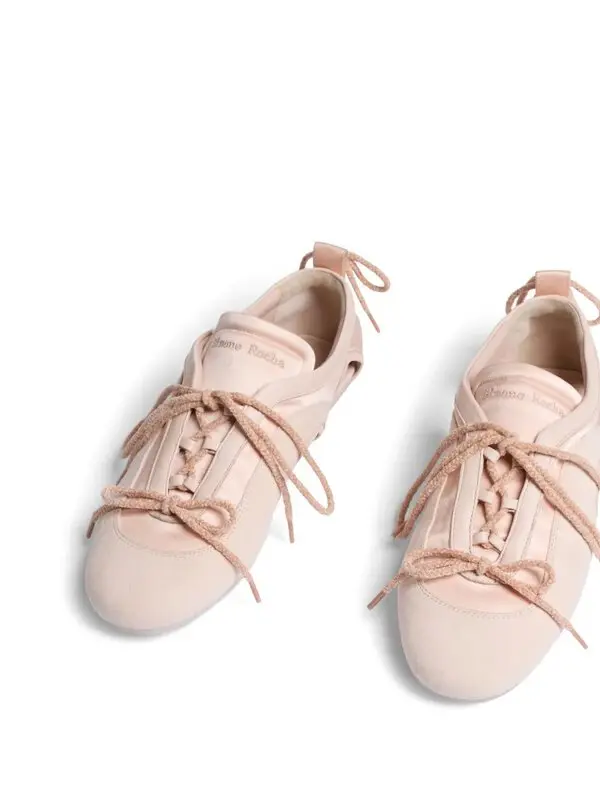 Simone Rocha Cut-out Sneakers With Tie Fastening