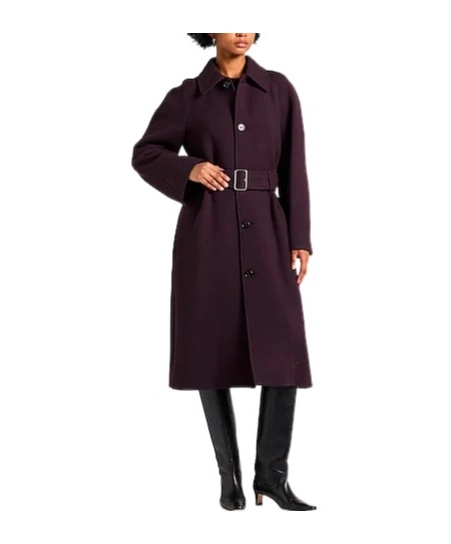 Burberry Long-sleeve Single-breasted Coat