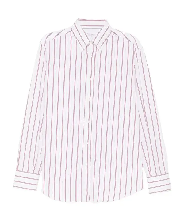 Brunello Cucinelli Striped Button-down Shirt