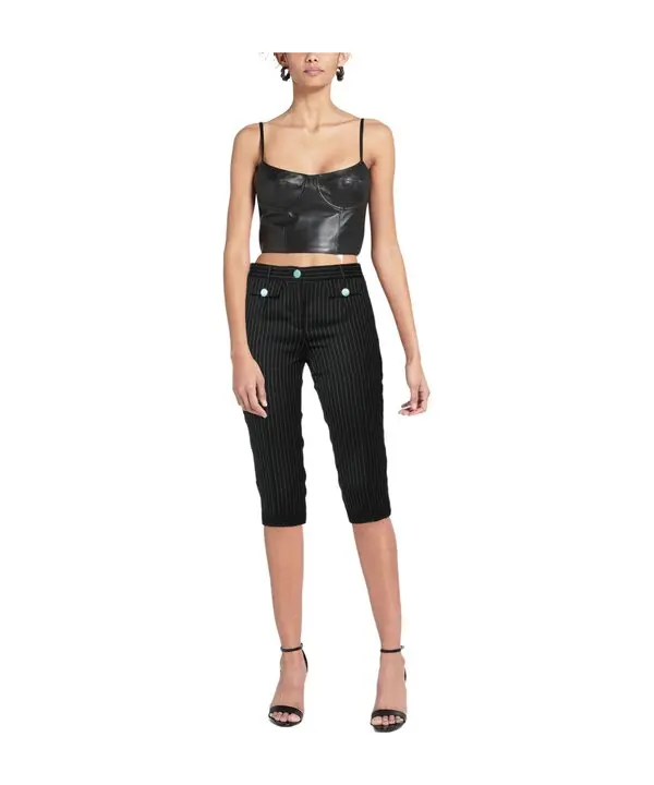 Dolce & Gabbana Striped Lace Trousers