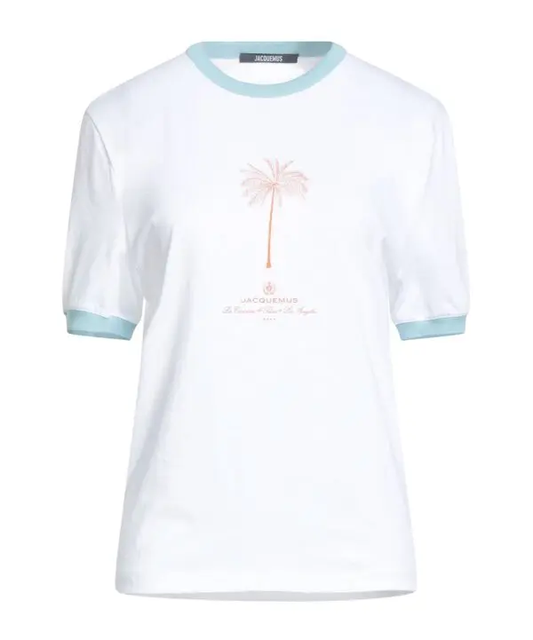 Jacquemus Printed Short-sleeved T-shirt - White