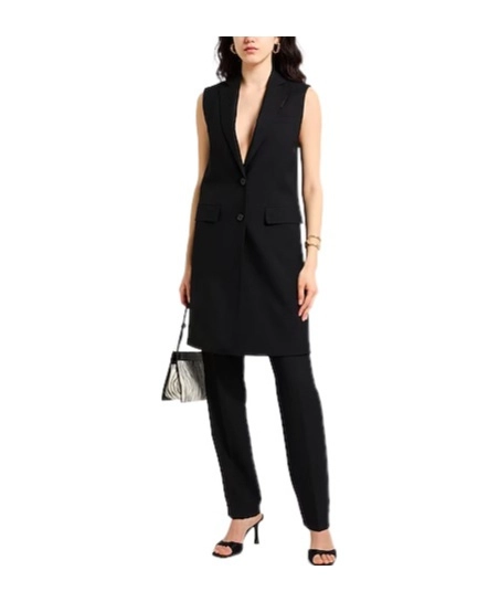 Burberry Sleeveless Minimalist Coat
