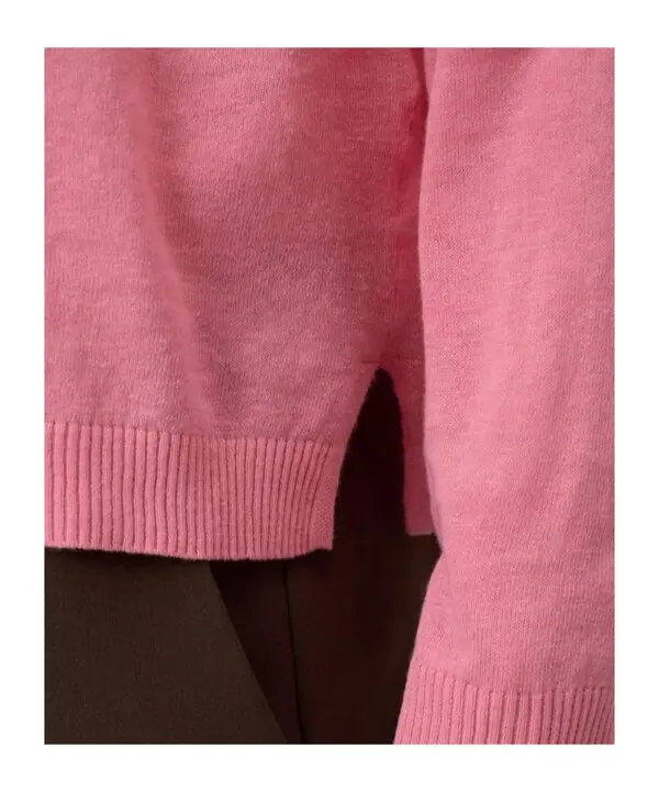 Closed Crew Neck Long-sleeve Sweater