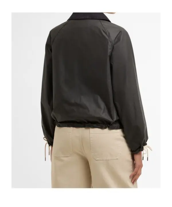 Barbour Waxed Cotton Jacket - Black