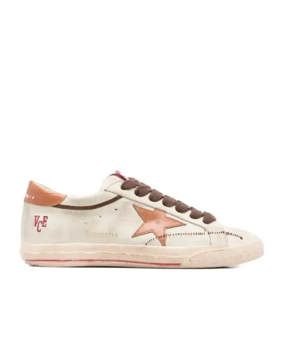 GOLDEN GOOSE Star-applique Leather Sneakers