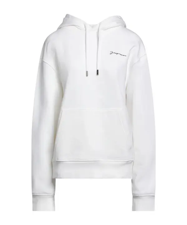 Jacquemus Solid Color Hooded Track Jackets