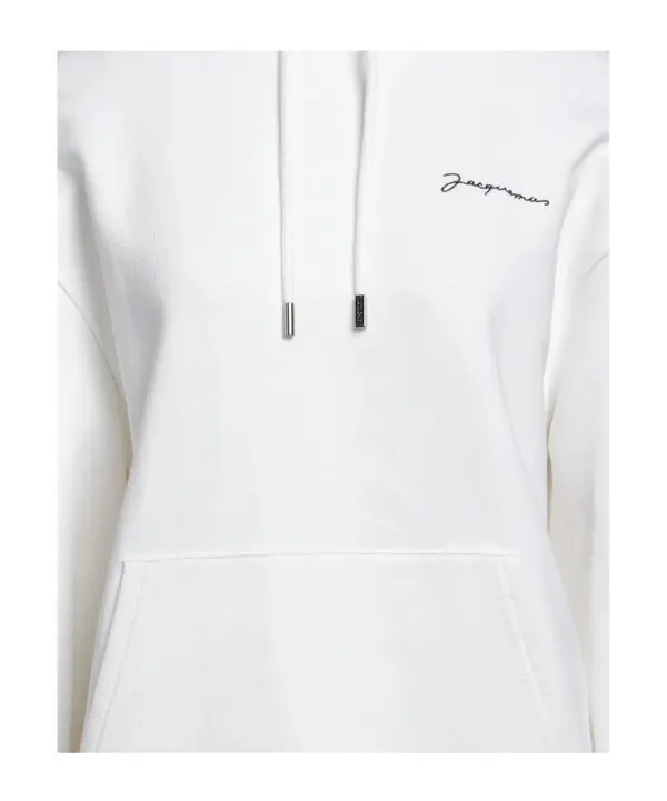 Jacquemus Solid Color Hooded Track Jackets