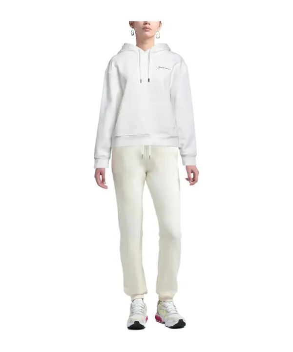 Jacquemus Solid Color Hooded Track Jackets