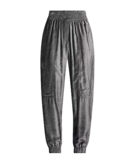 Brunello Cucinelli Velvet Jogger Trousers - Grey