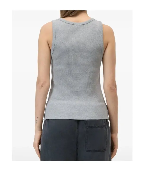 Closed Ribbed Tank Top
