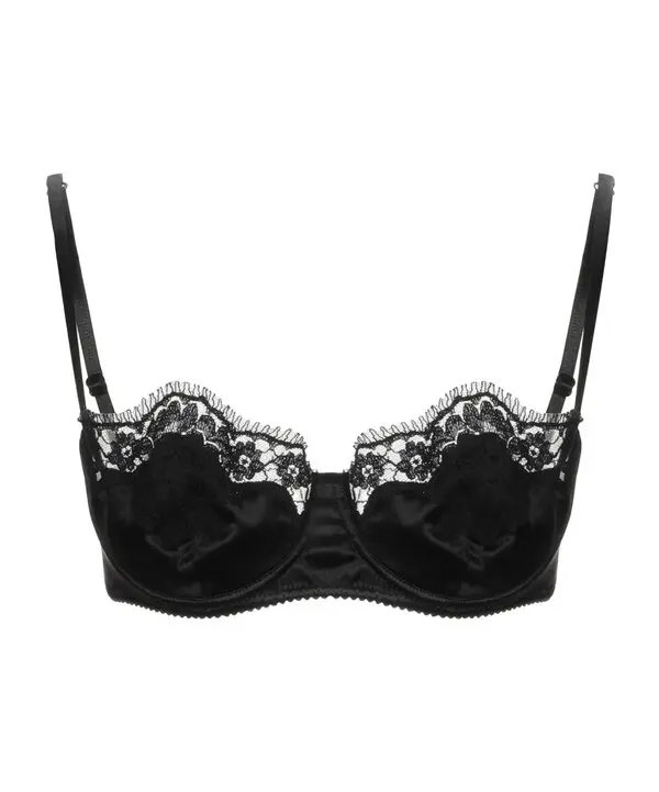 Dolce & Gabbana Solid Color Bras - Black