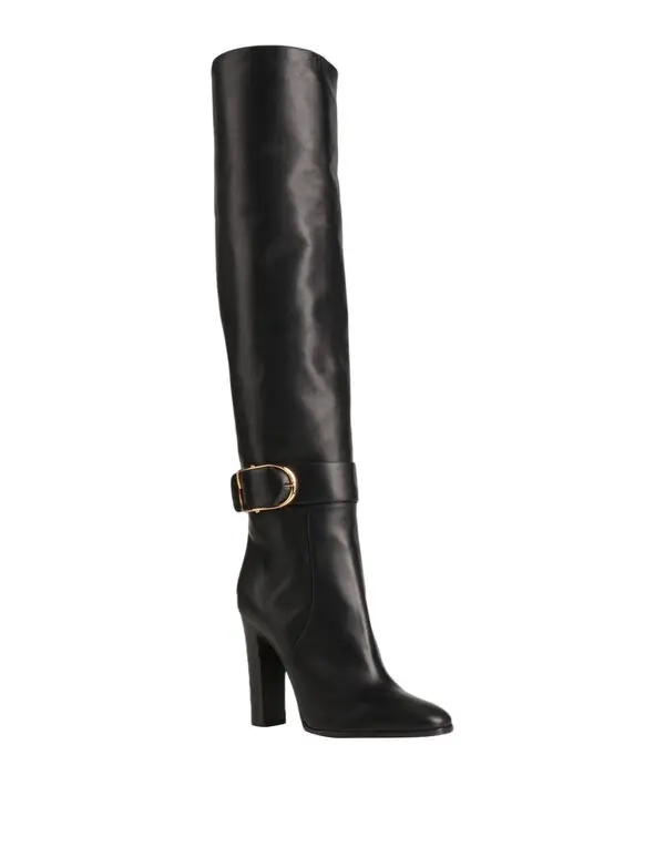 Dolce & Gabbana Solid Color Over-the-knee Boots