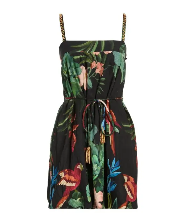Farm Rio Sleeveless Floral Dress