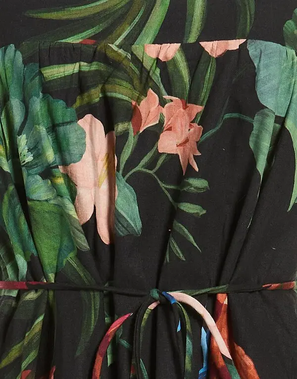 Farm Rio Sleeveless Floral Dress