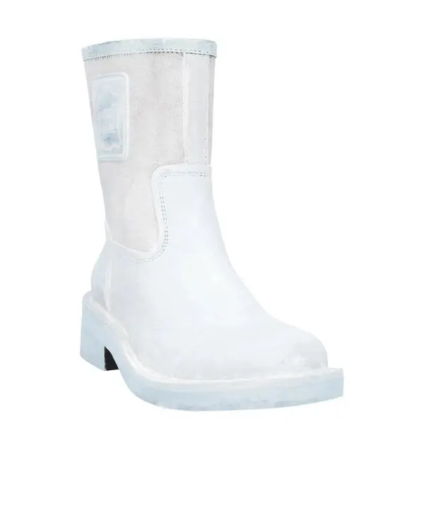 MAISON MARGIELA Solid Color Ankle Boots