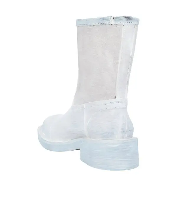 MAISON MARGIELA Solid Color Ankle Boots