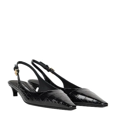 Dolce & Gabbana Crocodileembossed Highheels