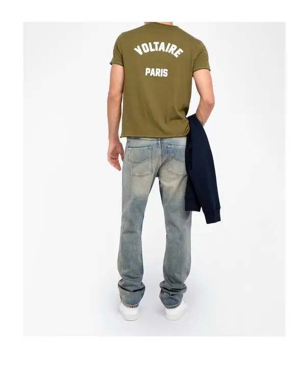 Zadig&Voltaire Monsatir Button-detail T-shirt