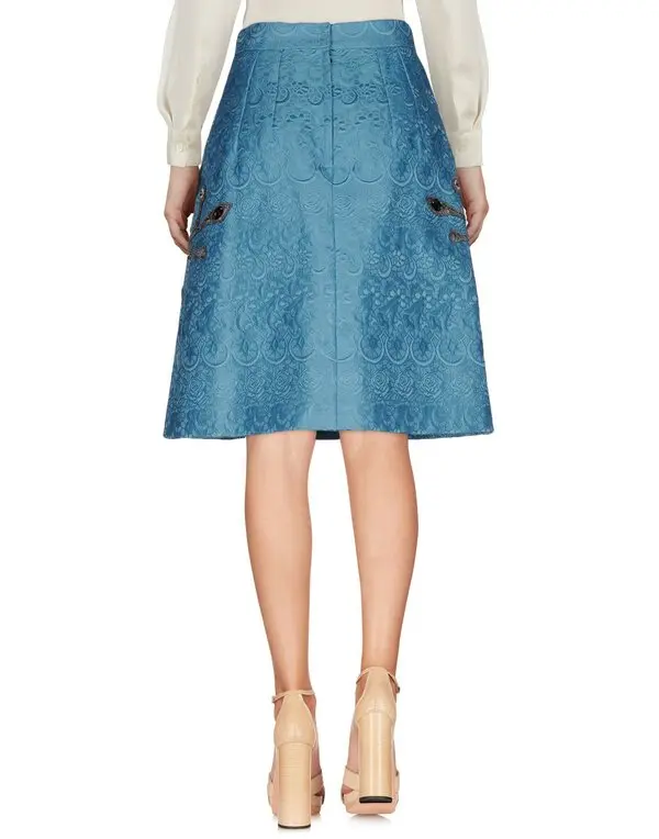 Dolce & Gabbana Textured Weave Midi Skirt
