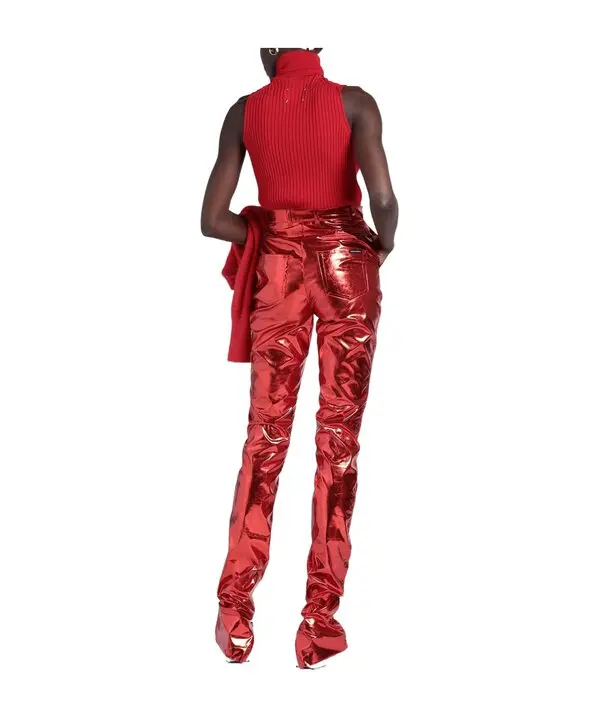 Dolce & Gabbana Metallic Flared Trousers