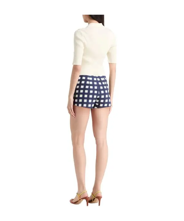 Jacquemus Plaid Hot Pants