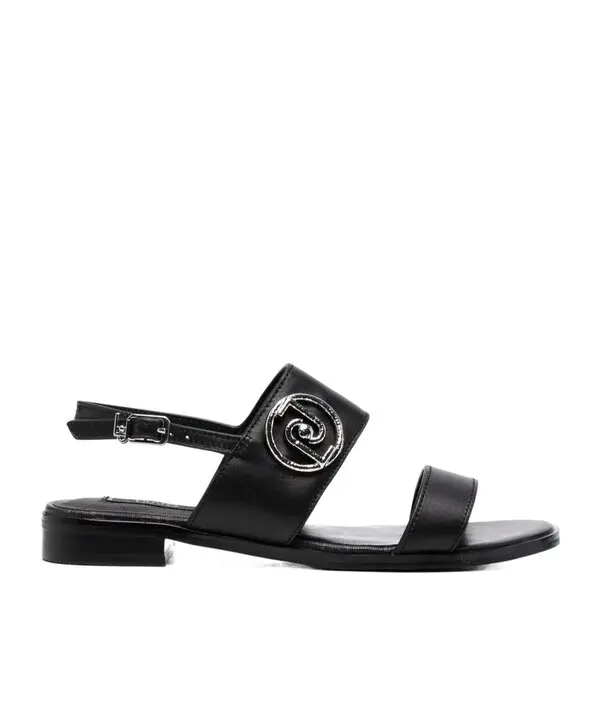 Liu Jo Erin Logo-plaque Slingback Sandals
