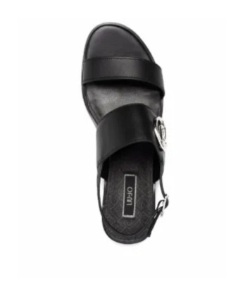 Liu Jo Erin Logo-plaque Slingback Sandals