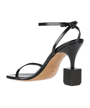 Jacquemus Round-toe Sculptural Heel Sandals