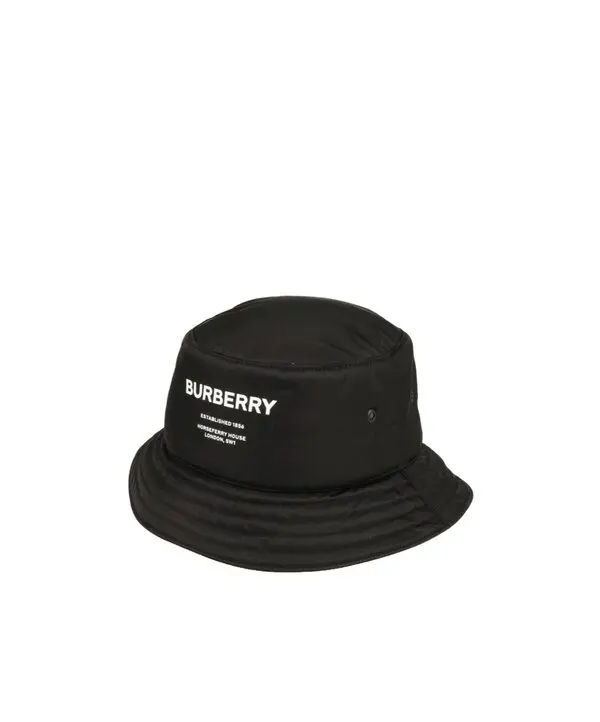 Burberry Solid Color Printed Fisherman Hat