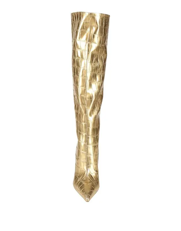 Dolce & Gabbana Solid Color Over-the-knee Boots