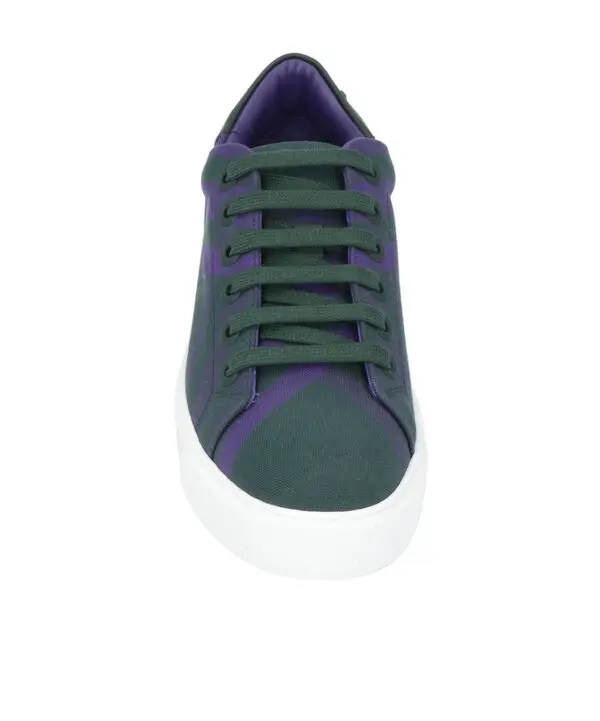 Burberry Low-top Sneakers With Knitted Design