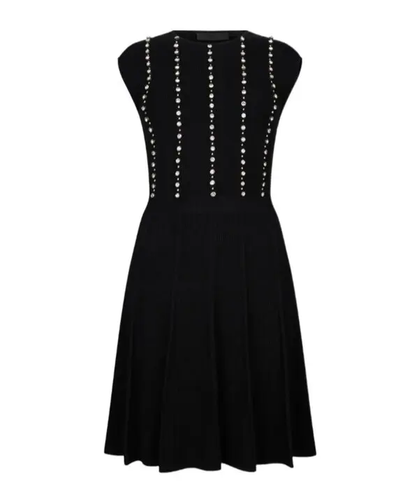 Liu Jo Embellishment Knit Mini Dress