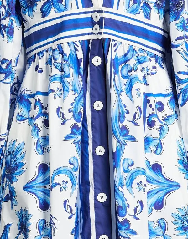 Farm Rio Floral Print Shirt Dress
