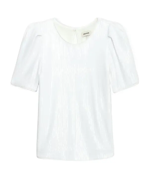 Zadig&Voltaire Tchao Sequinned T-shirt
