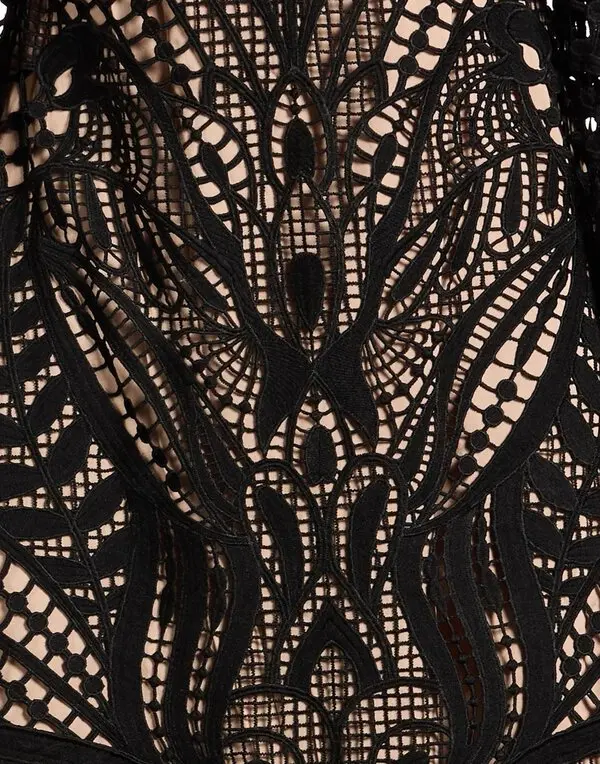 Farm Rio Lace Long Sleeve Dress