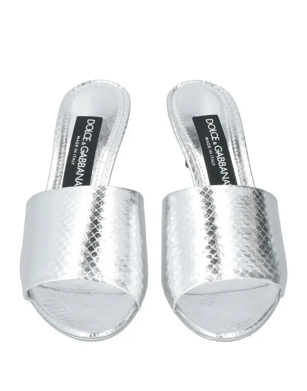 Dolce & Gabbana Solid Color Sandals