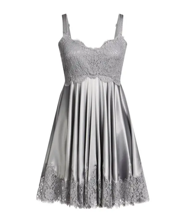 Dolce & Gabbana Solid-color Satin Dress