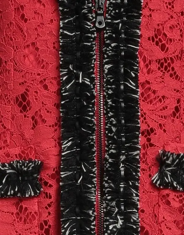 Dolce & Gabbana Multi-colored Lace Coat
