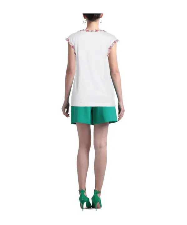 Dolce & Gabbana Sleeveless Solid-color T-shirt