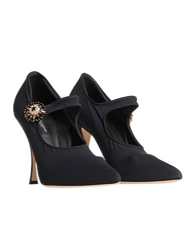 Dolce & Gabbana Pointedtoe Crystal Highheels