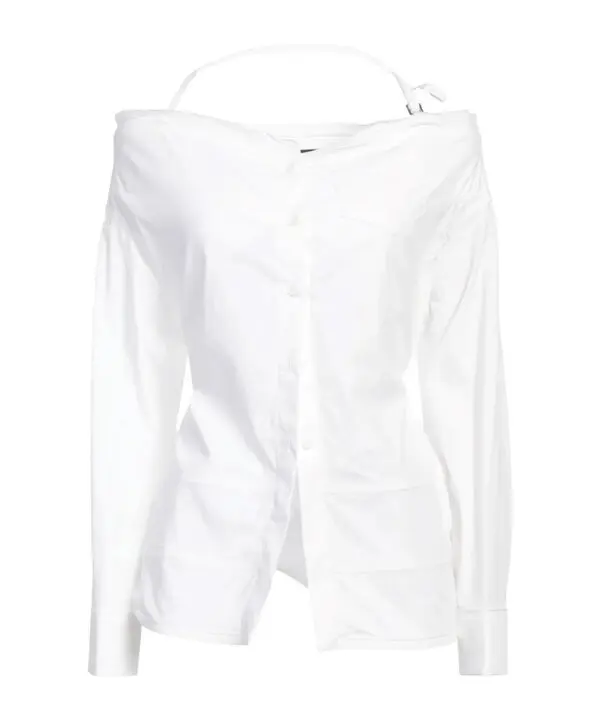 Jacquemus Solid-color Long-sleeve Boat-neck Shirt