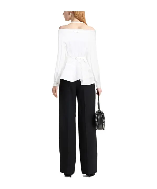 Jacquemus Solid-color Long-sleeve Boat-neck Shirt