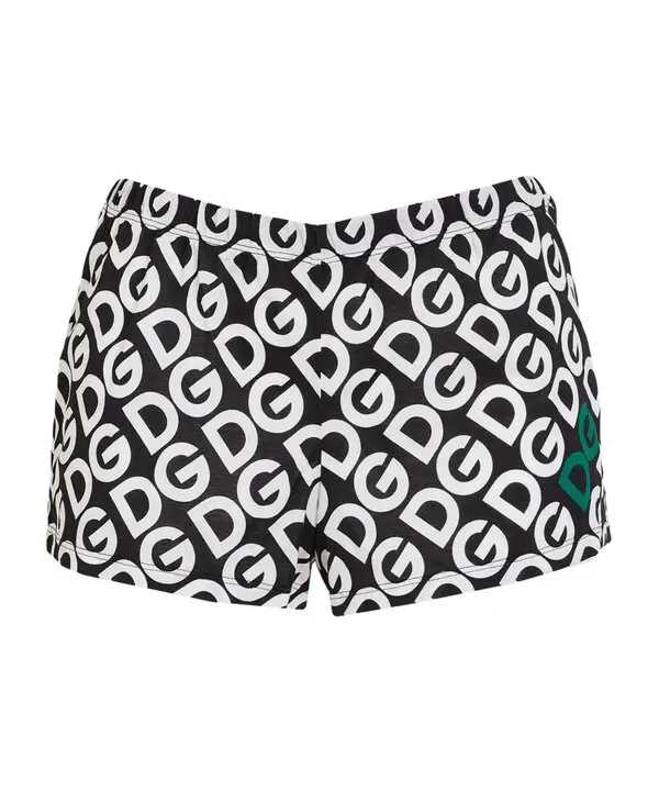 Dolce & Gabbana Minimalist Sleep Pants - Black