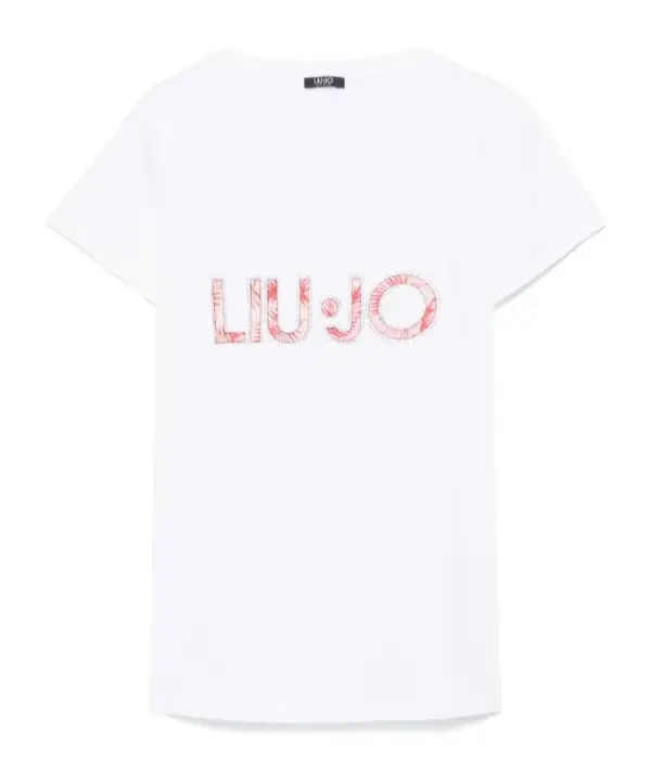 Liu Jo Crystal-embellished T-shirt