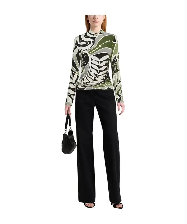 Farm Rio Long-sleeve Floral Base Layer Top