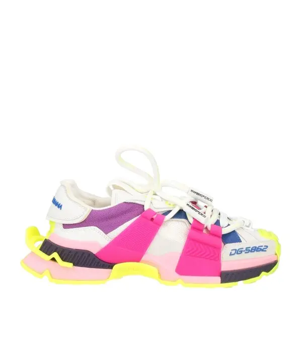 Dolce & Gabbana Color Block Chunky Sole Sneakers - Multicolor