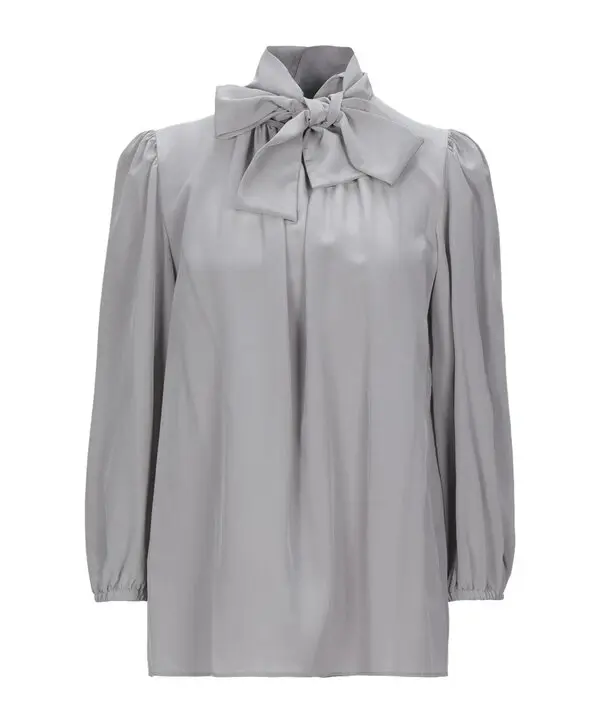 Dolce & Gabbana Long-sleeved Shirt With Bow Detail