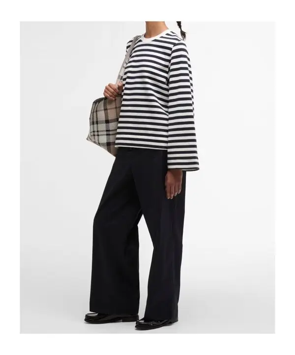 Barbour Striped Crew Neck Sweatshirt